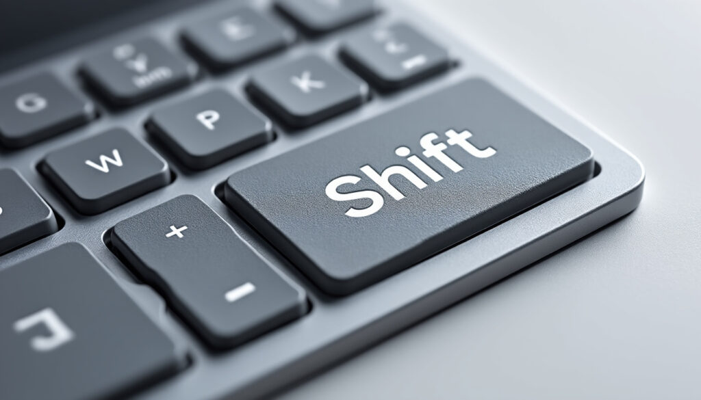 Le guide complet sur le shift avec le clavier azerty pour les débutants